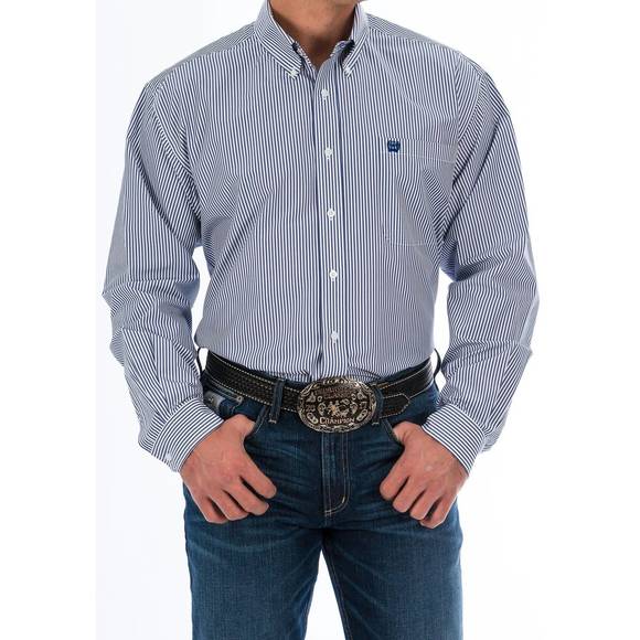 Cinch | Shirts | New Cinch Stripe Long Sleeve Button Down Shirt In ...